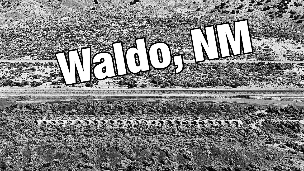 Exploring the remnants of the Ghost Town of Waldo, New Mexico - YouTube