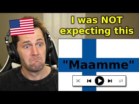 American Reacts to Finnish National Anthem - \
