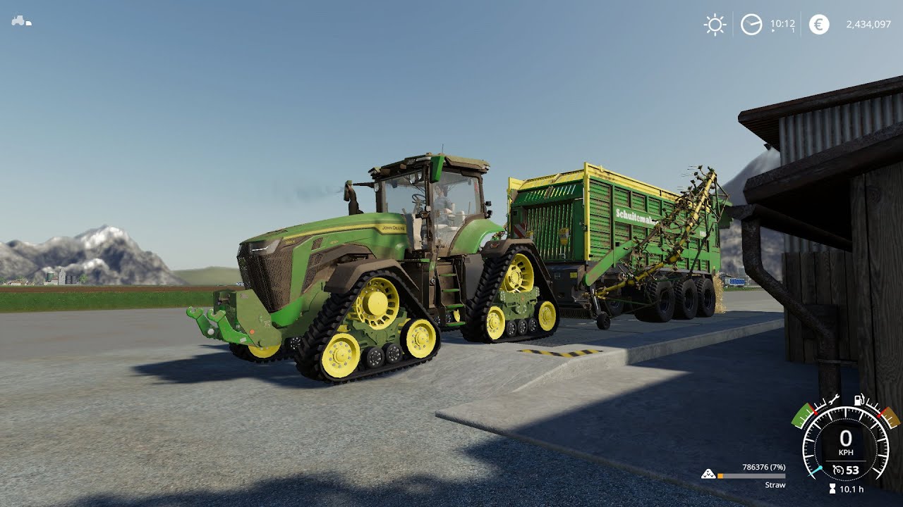 A change: the talking starts. Farming Simulator 19, FS19 Yogiland Day 6 ...