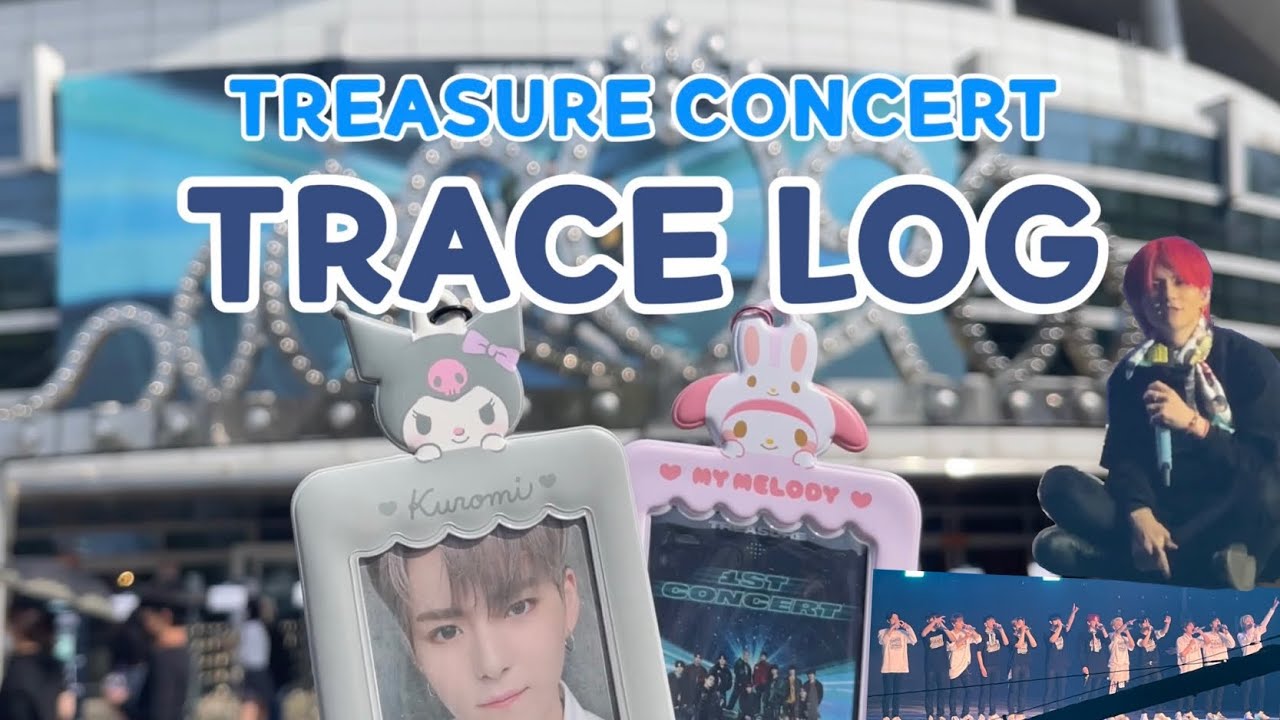 (VLOG) 트레저 콘서트 트레이스 브이로그 / TREASURE 1ST CONCERT ‘TRACE’ - YouTube
