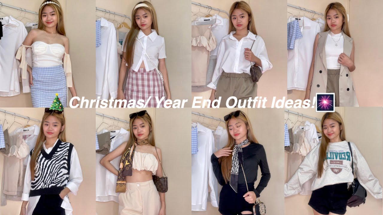 HOLIDAY OUTFIT IDEAS 2022🎄| Krishia Diaz - YouTube