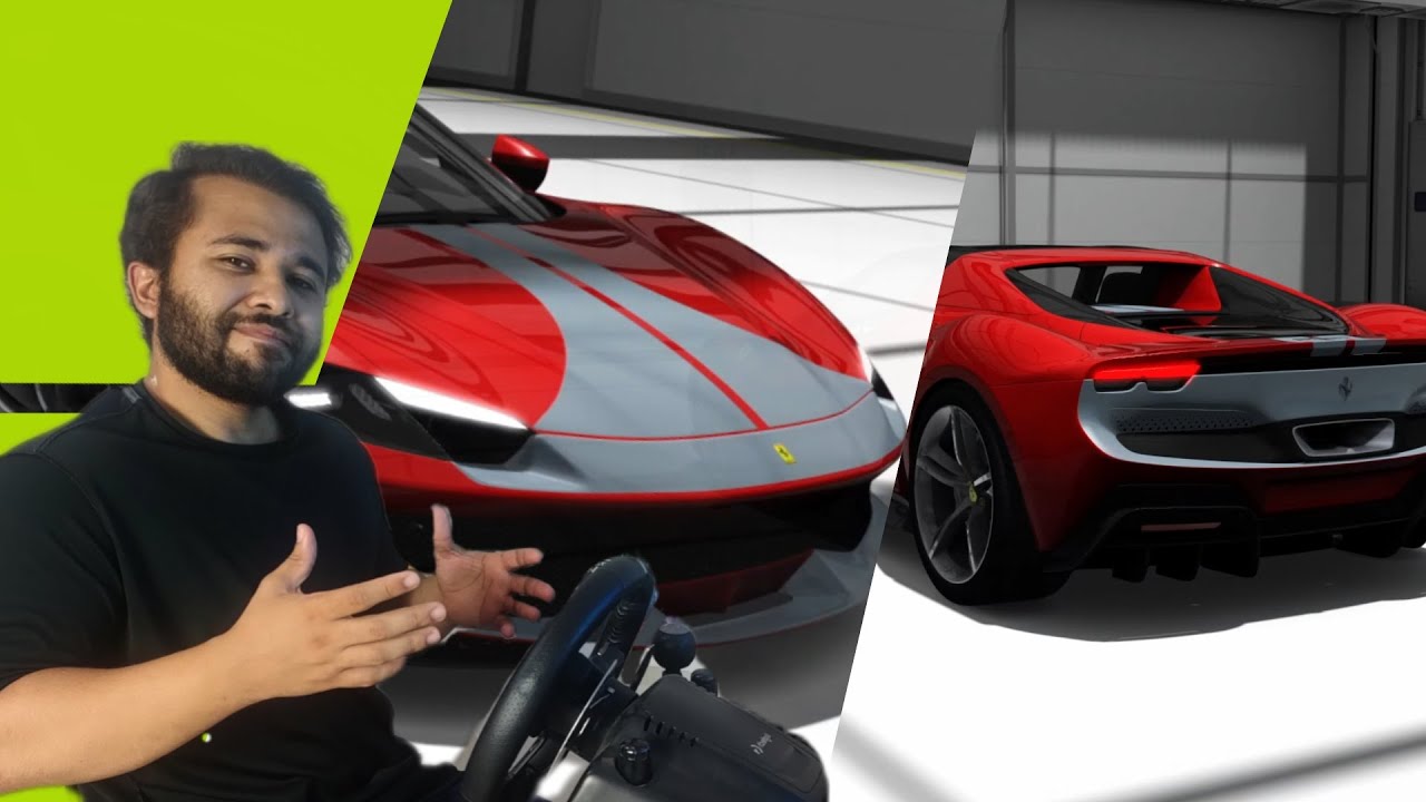 Conheça o Baby Ferrari híbrido! A ferrari 296 GTS! │ CLIPES LCS ON CARS ...