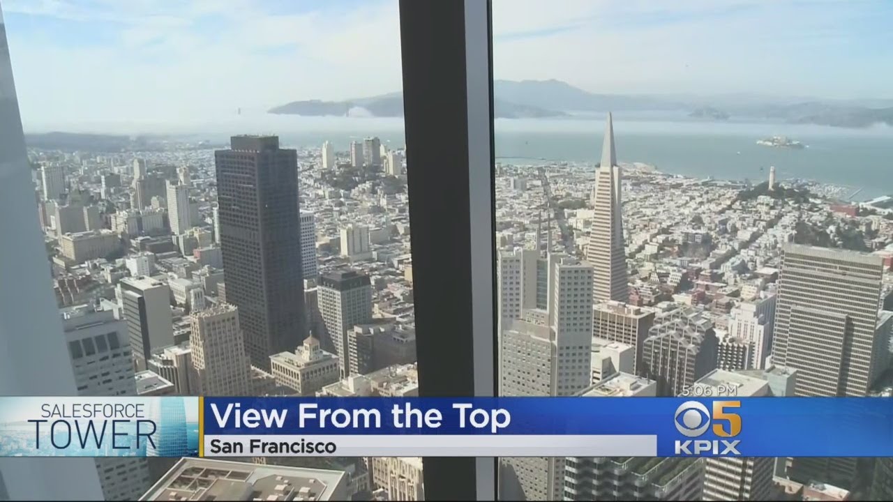 Salesforce Tower Previews Observation Floor Set To Be Opened To Public