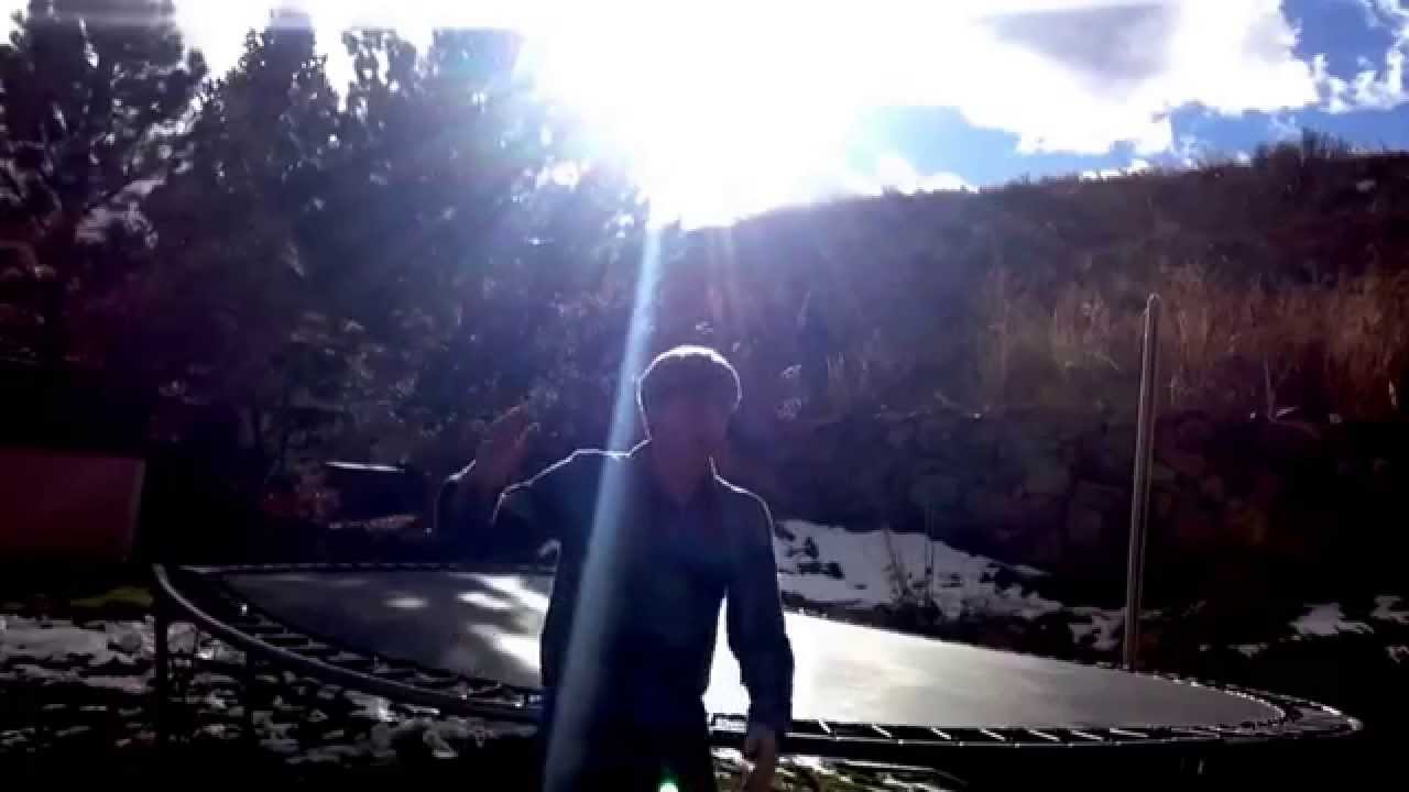 Tutorial: Front Barani (Front 180) on a Trampoline - Intermediate Trick - YouTube