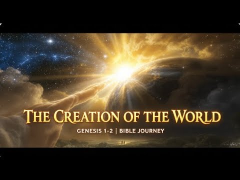 The Creation of the World | Genesis 1–2 Explained | Bible Journey ...