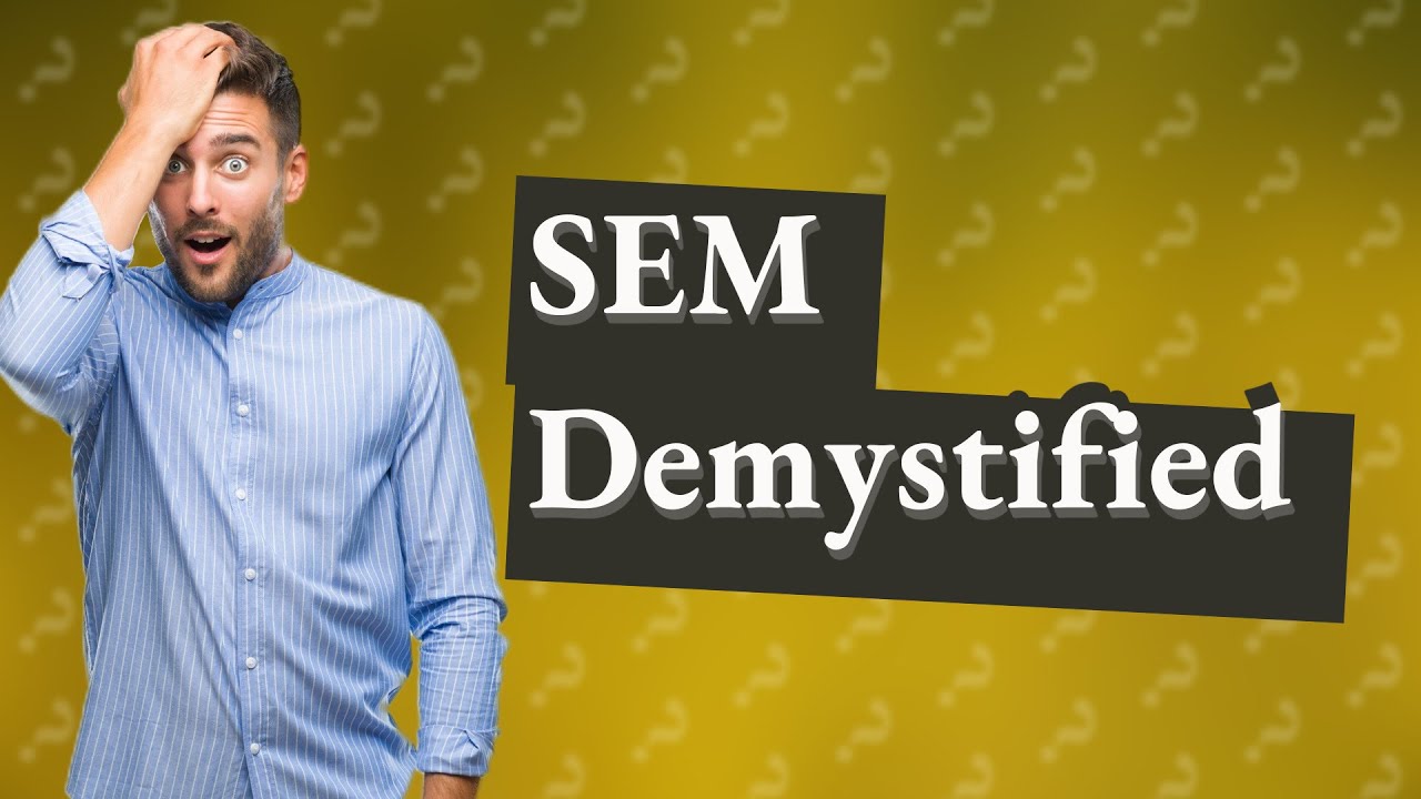 How Does a Scanning Electron Microscope (SEM) Function? - YouTube