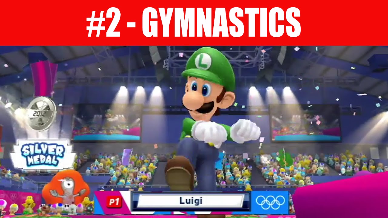 [#2] Gymnastics - Mario & Sonic at the London 2012 Olympic Games - All ...