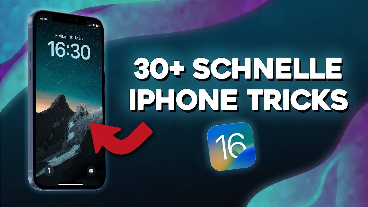 30+ SCHNELLE & EINFACHE iPhone Tricks zum SOFORT nachmachen! - YouTube