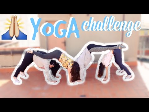 YOGA CHALLENGE Y COMIENDO CEBOLLA | BlueEye