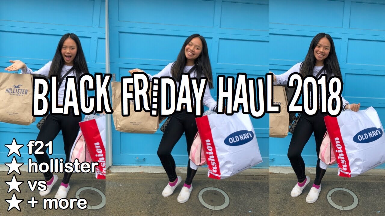 black friday try-on haul 2018!! - YouTube