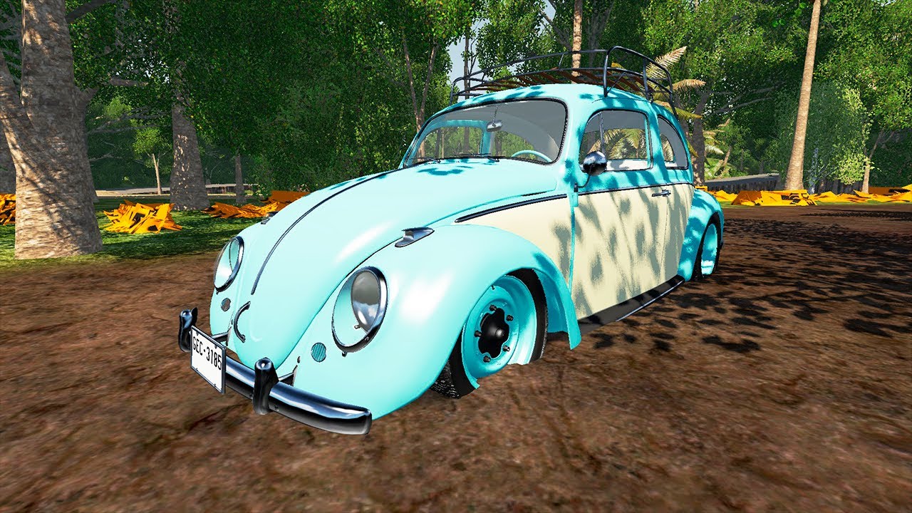 Off Road Com O Fusca Beamng Drive! - YouTube