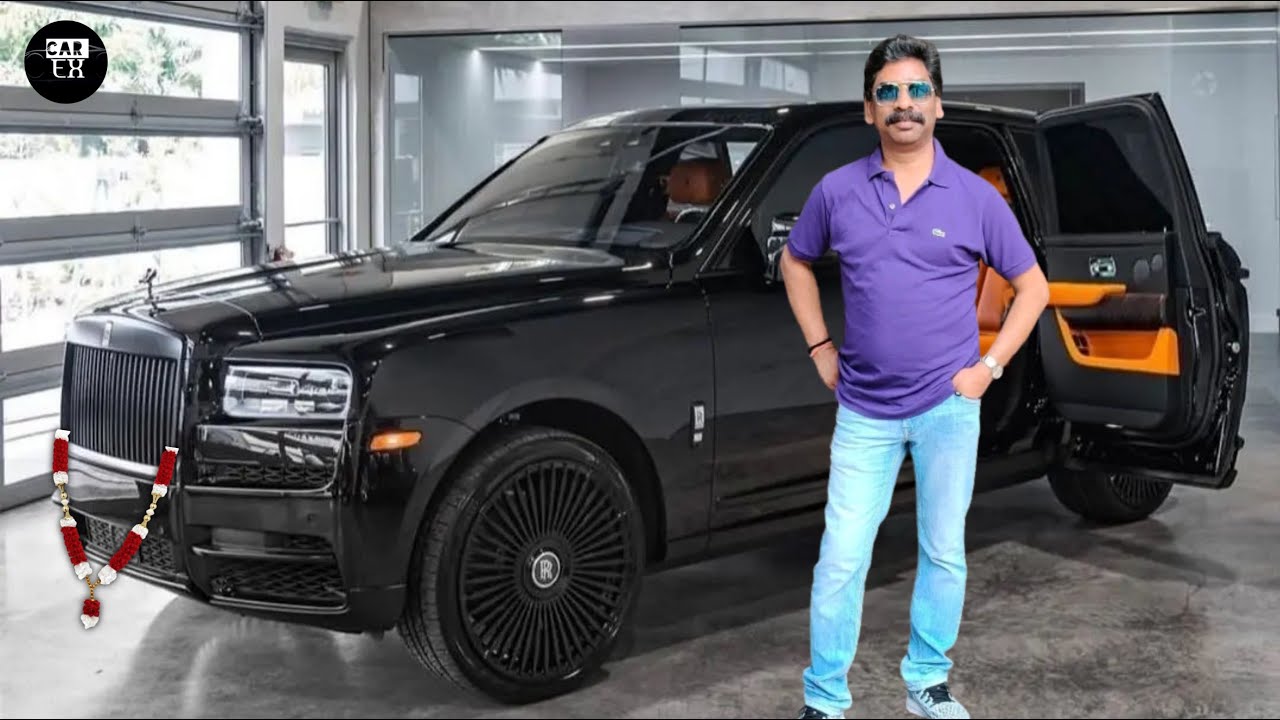 CM Hemant Soren Full Car Collection - YouTube