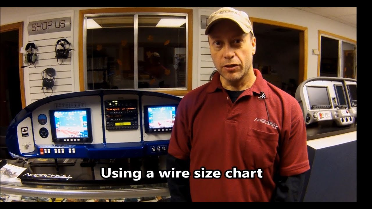 Aerotronics "Using a wire size chart" - YouTube