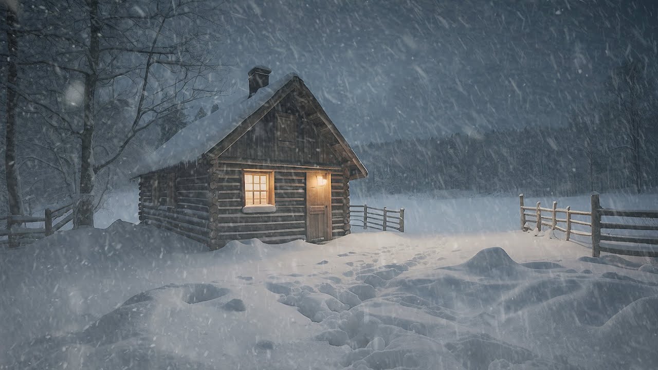 𝐒𝐧𝐨𝐰𝐬𝐭𝐨𝐫𝐦 | 𝐖𝐢𝐧𝐭𝐞𝐫 𝐒𝐧𝐨𝐰𝐬𝐭𝐨𝐫𝐦 | 𝐒𝐧𝐨𝐰𝐟𝐚𝐥𝐥 𝐈𝐧 𝐂𝐨𝐳𝐲 𝐂𝐚𝐛𝐢𝐧 𝐇𝐨𝐮𝐬𝐞 𝐅𝐨𝐫 ...