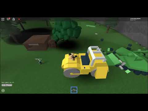 ROAD ROLLER DA Roblox Edition - YouTube
