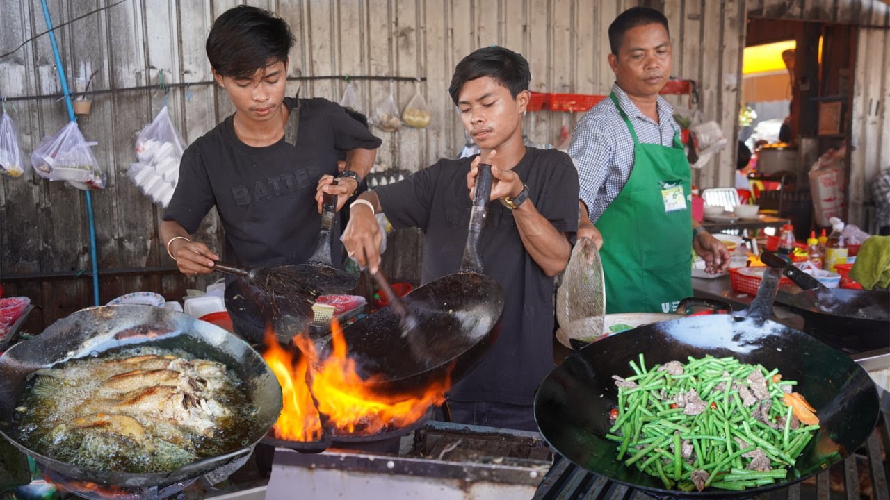Amazing Chef Make & Cooking Various Fast Food Selling On The Street ...