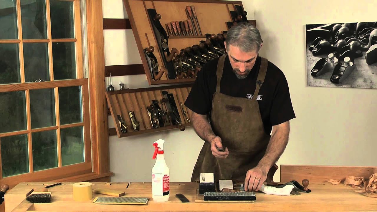 Sharpening the Scrub Plane - YouTube
