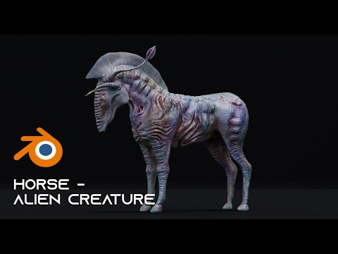 Horse Alien Creature - YouTube