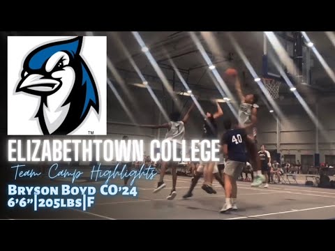 Bryson Boyd CO’23 6’6”|205lbs|F Seneca Valley HS (MD)Elizabethtown ...