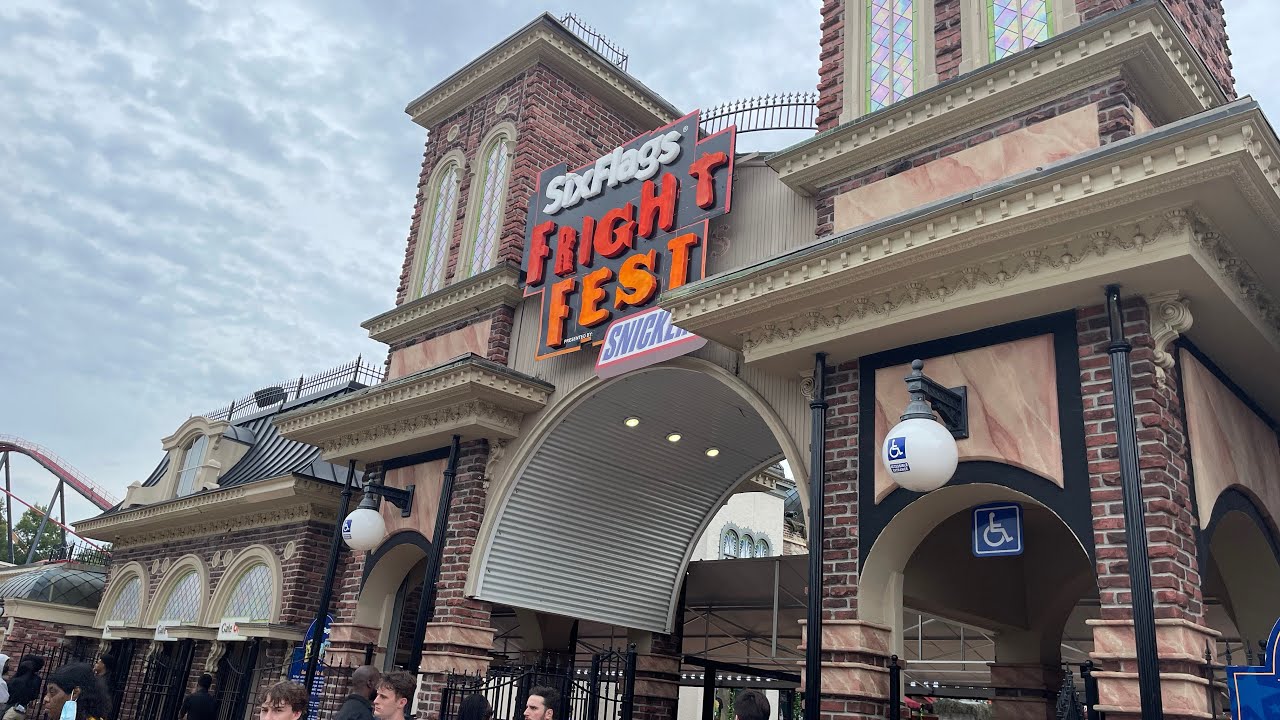 2021 Fright Fest # Six Flags Over Georgia - YouTube