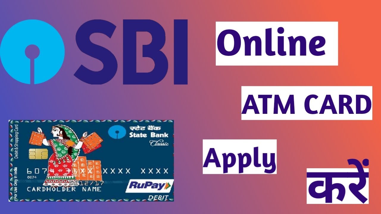 How To Apply New ATM Card Online | State Bank of India ka ATM card ...