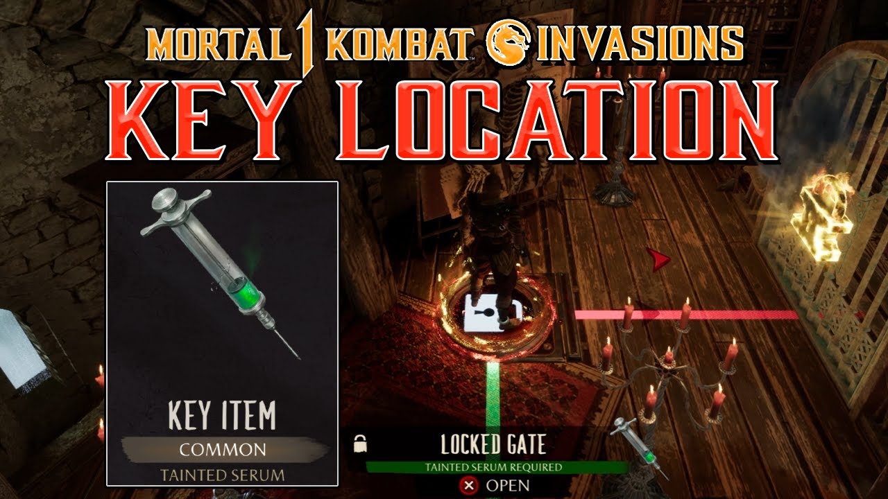 Tainted Serum Shang Tsung's Laboratory Key | Mortal Kombat 1 Invasions ...