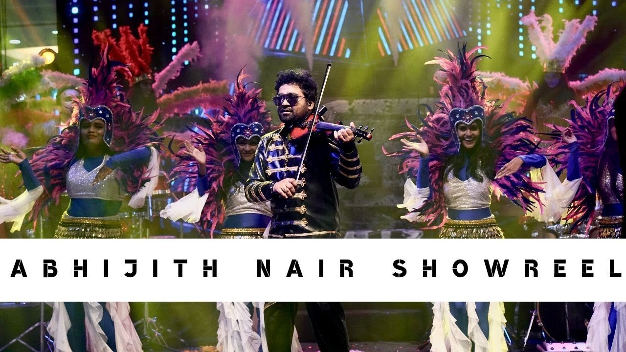 Abhijith P S Nair Showreel | indian fusion violinist - YouTube