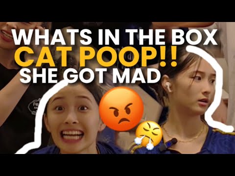 SHE TOUCHED CAT POOP 💩 “PRANK” - YouTube