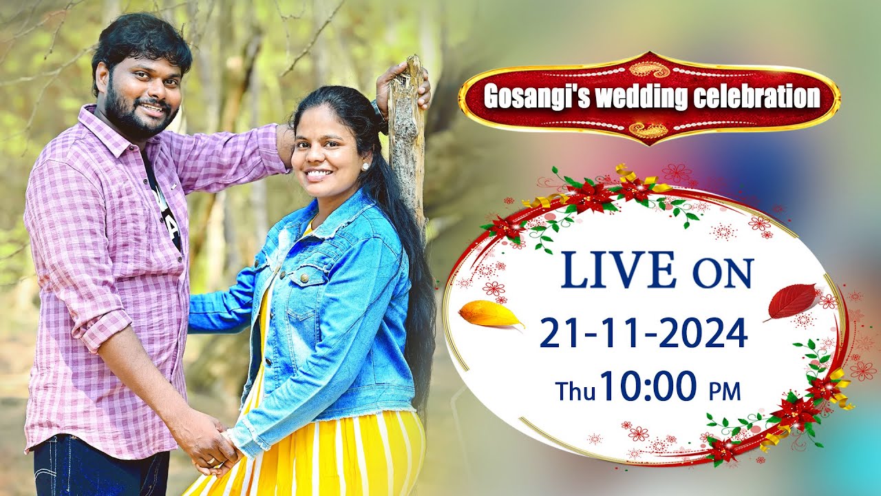 Gosangi's wedding AVINASH weds SRIJALA - YouTube