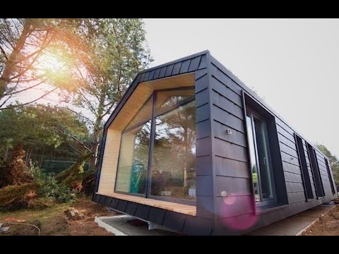 Mobile Homes Factory and Installation Steps - 57m2 - JB Homes - YouTube