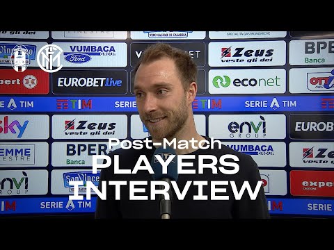 CROTONE 0-2 INTER | CHRISTIAN ERIKSEN + STEFAN DE VRIJ EXCLUSIVE INTERVIEWS [SUB ENG+ITA] 🎤⚫🔵