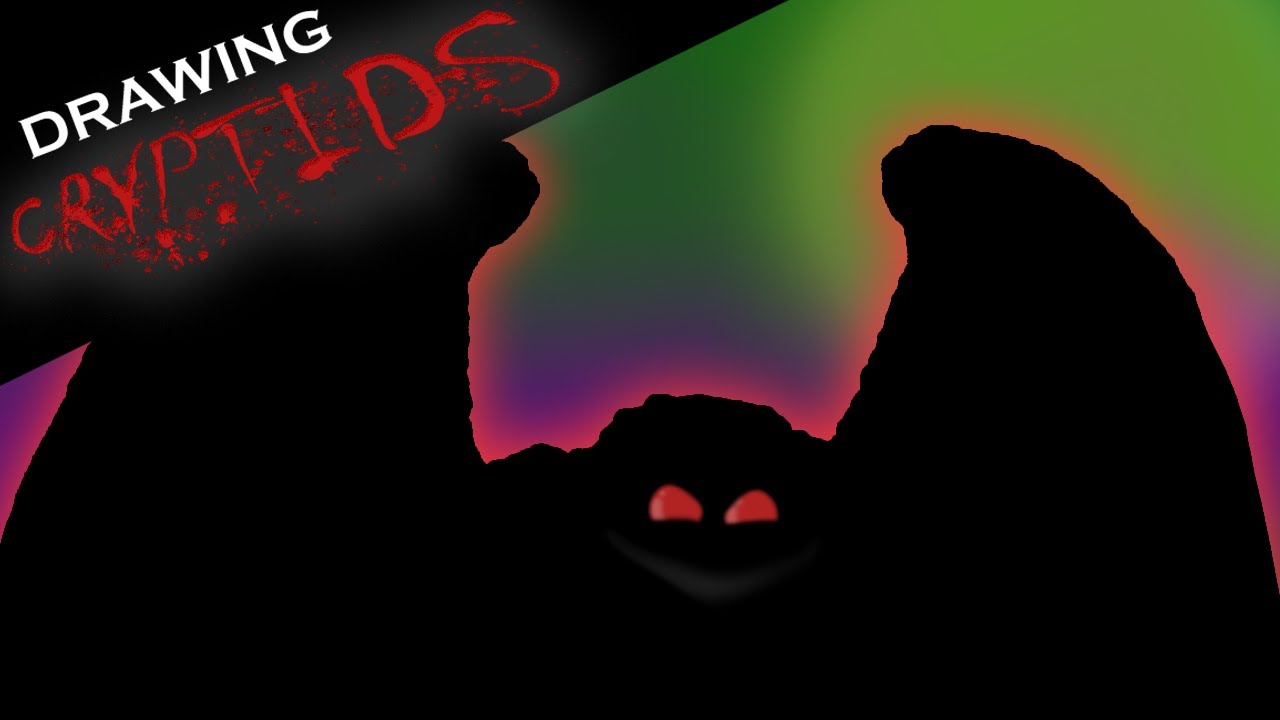 Drawing Cryptids From The USA - YouTube