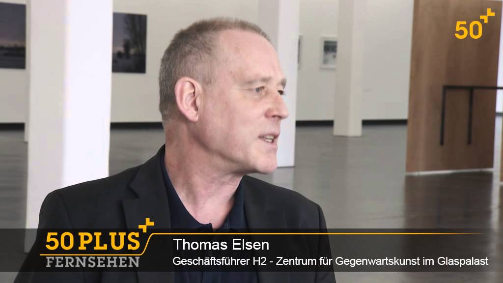 Thomas Elsen erläutert das Konzept des H2 Zentrums für Gegenswartskunst ...