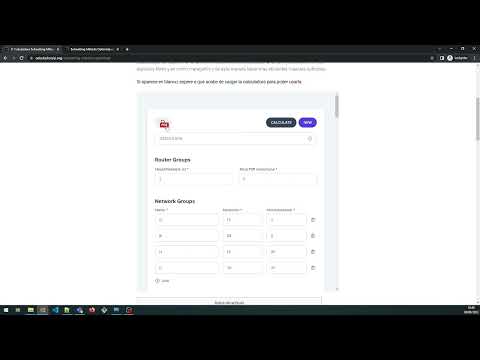 Calculadora IP Método Optimista | Subnetting ☑️