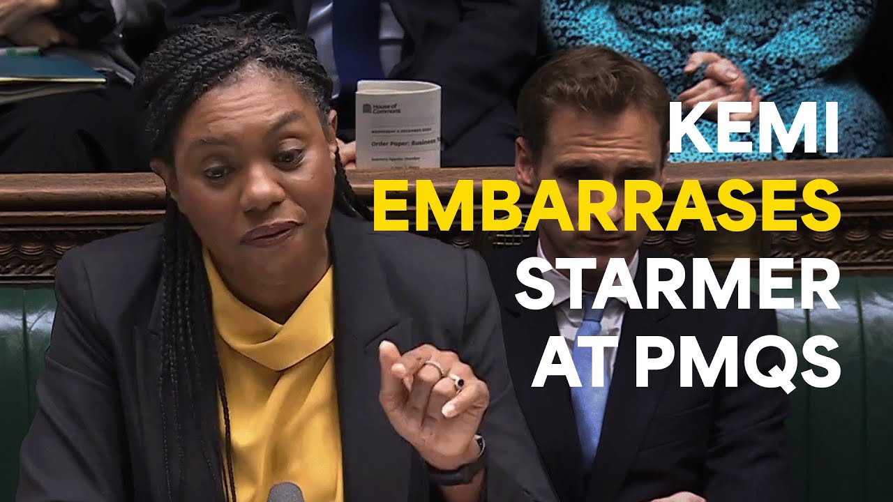 Keir Starmer RATTLED by Kemi Badenoch | PMQs - YouTube