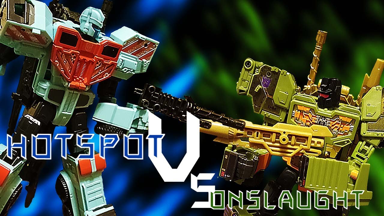 HotSpot Vs onslaught | Transformers - YouTube