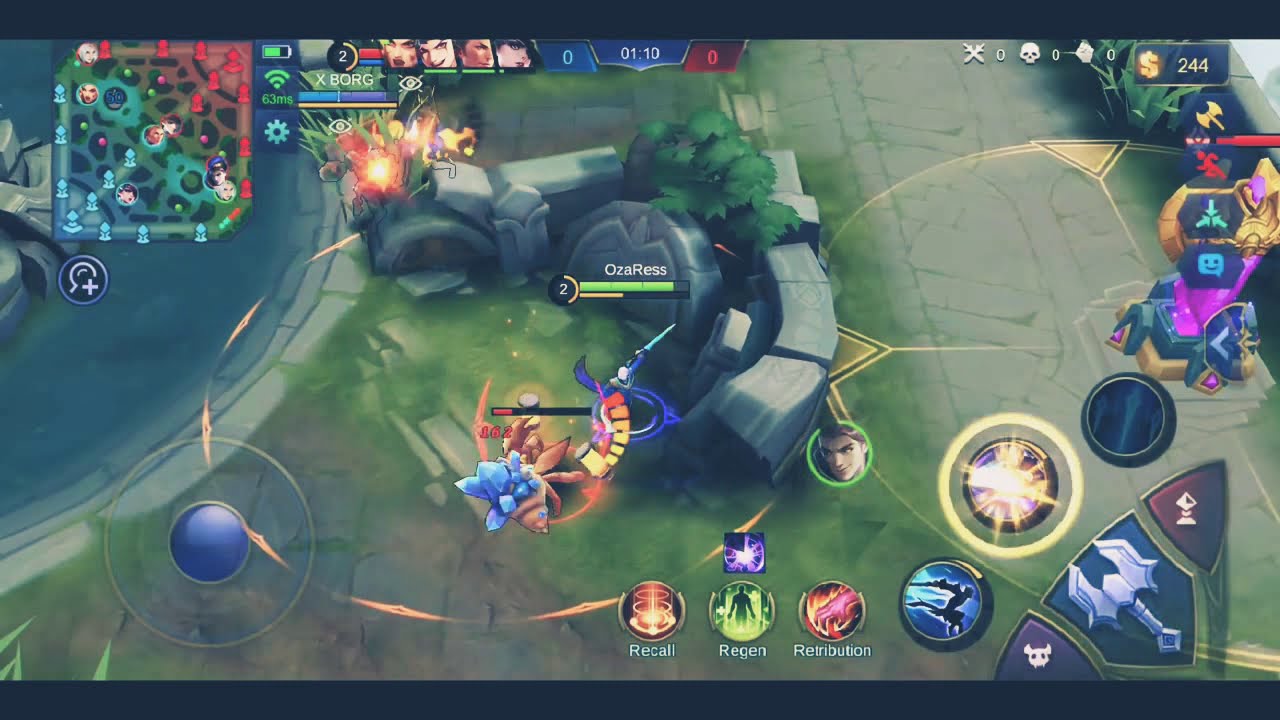 NEW HERO AH LING GAMEPLAY - MOBILE LEGEND - YouTube