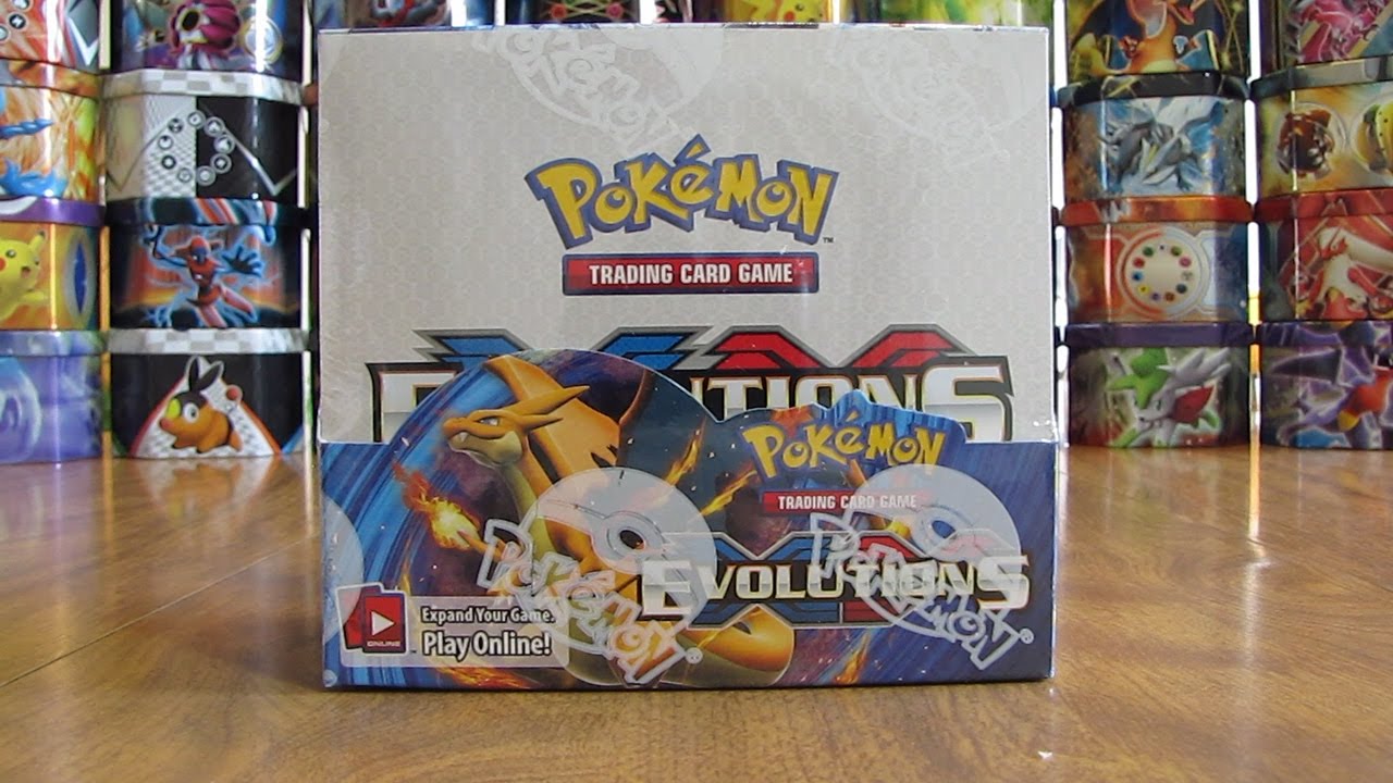 Pokemon Evolutions Booster Box Opening Pt. 1 - YouTube