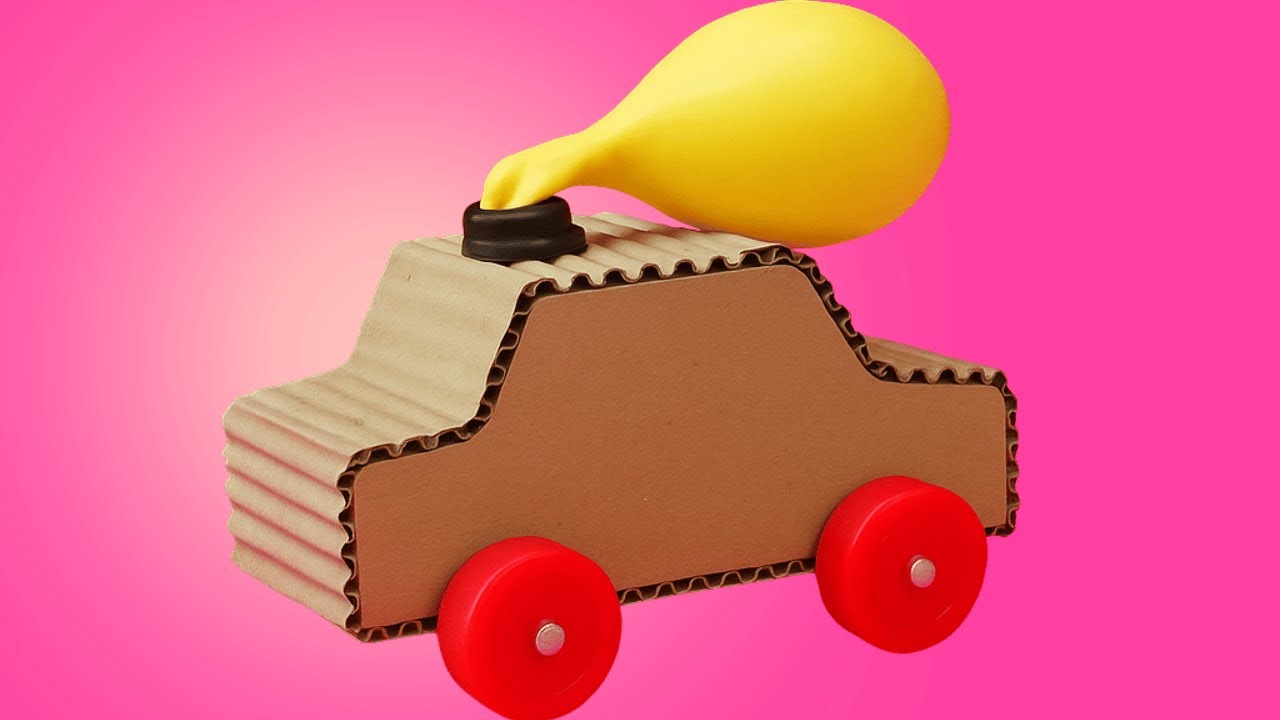 How to Make a Balloon Powered Car from Cardboard – Easy and Cool ...
