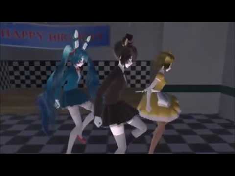 MMD x FNAF Spooky scary endoskeletons Suffle Dance - YouTube
