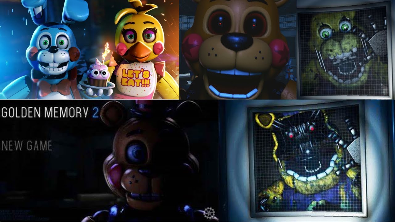 This FNAF GAME IS INSANE FOR A DEMO (Golden Memory 2 demo) - YouTube