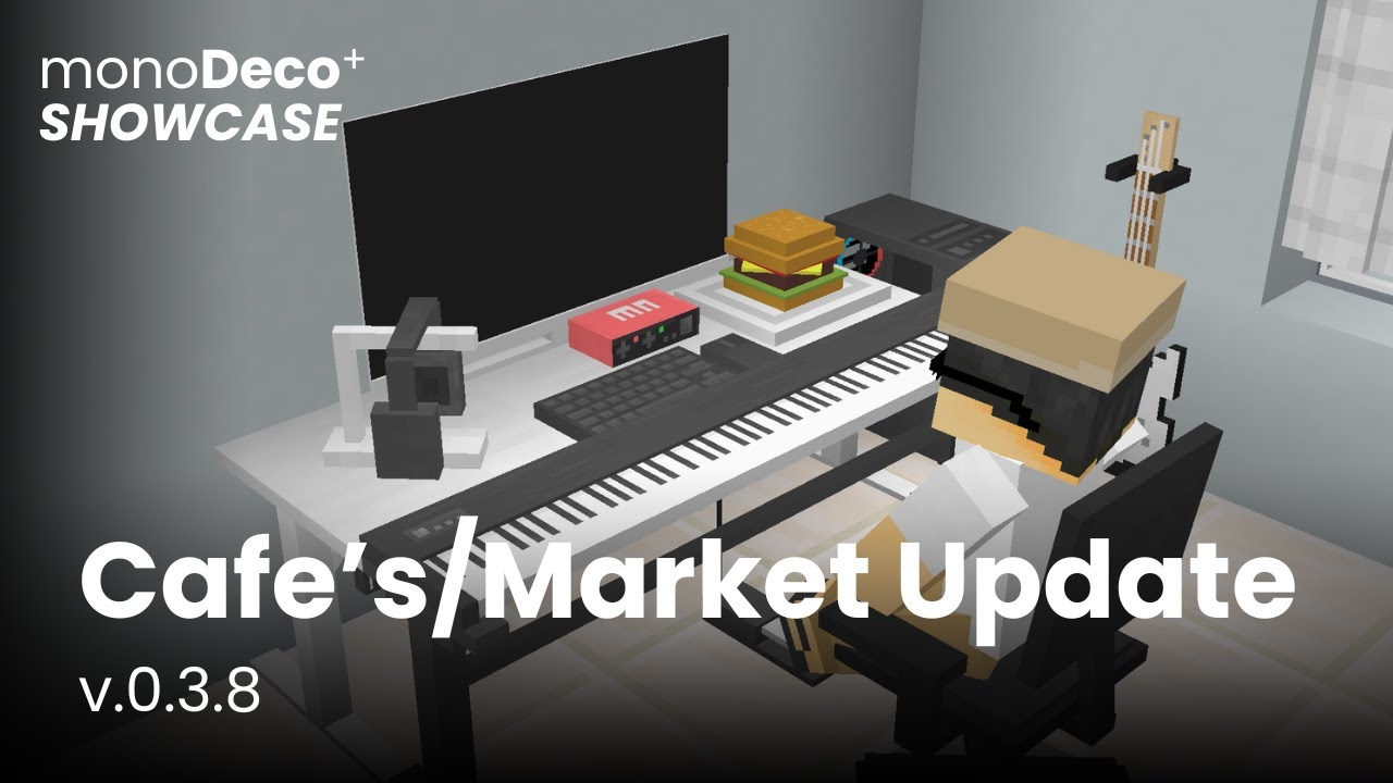 monoDeco Plus Furniture Addons - Cafe's/Market Update 0.3.8 | MCPE 1.20 ...