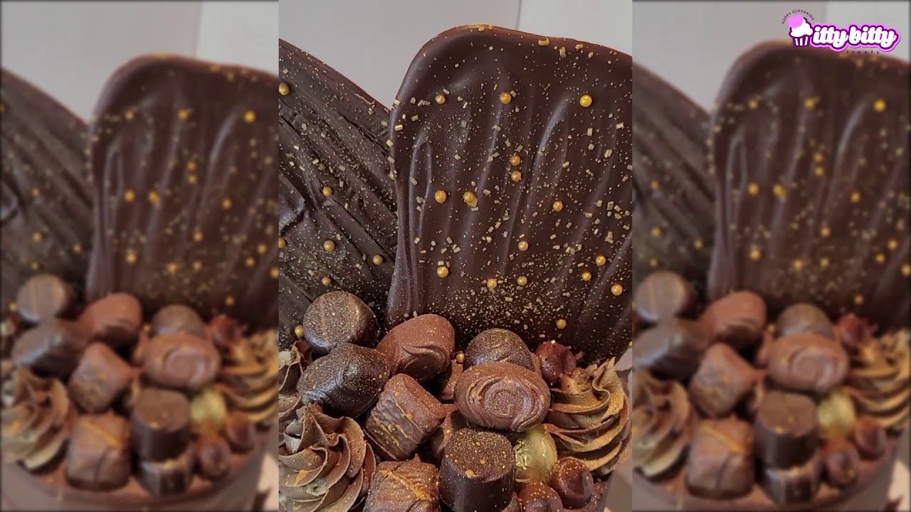 How to Decorate a Milk Chocolate Cake with Chocolate Sails and ...