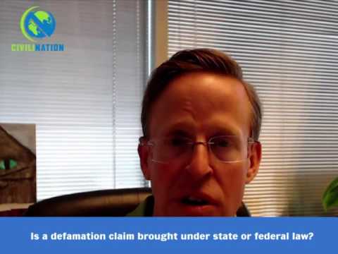 Travis Crabtree on the Jurisdiction for Defamation Claims - YouTube