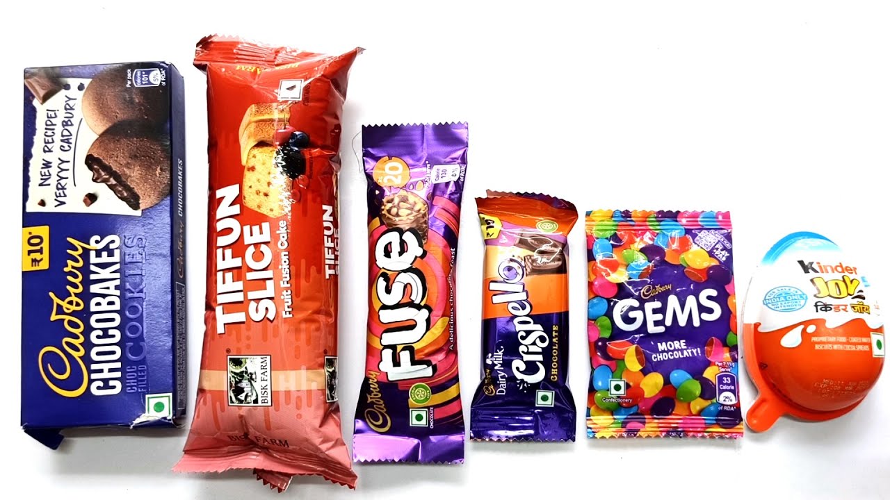 Cadbury Chocobakes Vs Munch Vs Chocolate Cake Vs Fuse Vs Crispello Vs ...