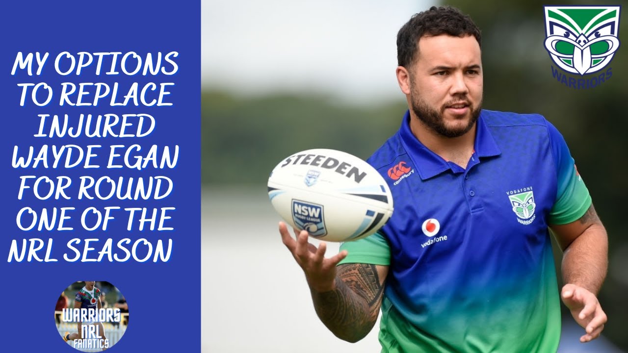 My Options To Replace Injured Wayde Egan For Round One Of The NRL ...