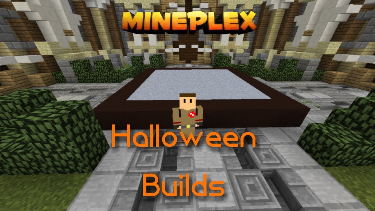 HALLOWEEN BUILDS | Master Builders on Mineplex - YouTube