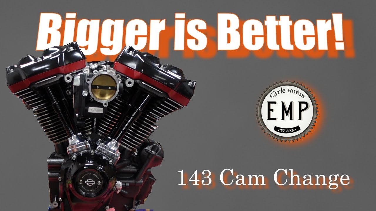 Changing the Cam in the 143 Cubic Inch Monster Milwaukee 8 - YouTube