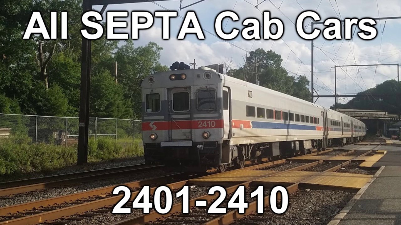 All SPAX SEPTA Cab Cars in Action - YouTube