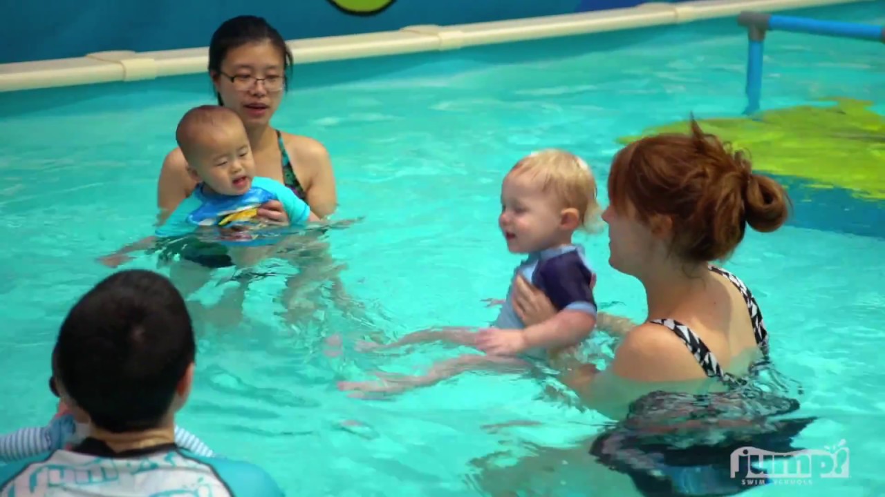 Hokey Pokey in the water - YouTube